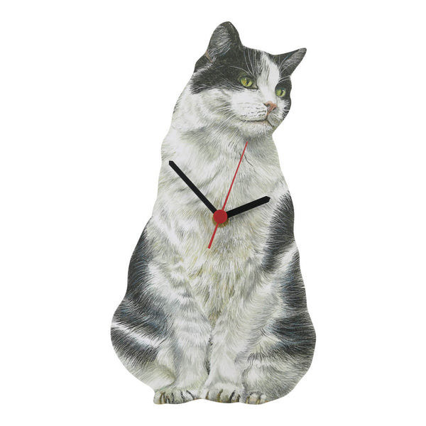Black And White Cat Clock | Present | Gifts Made Easy