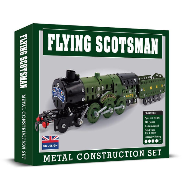 Flying Scotsman Steam Train Metal Model Kit Set | FREE UK Delivery